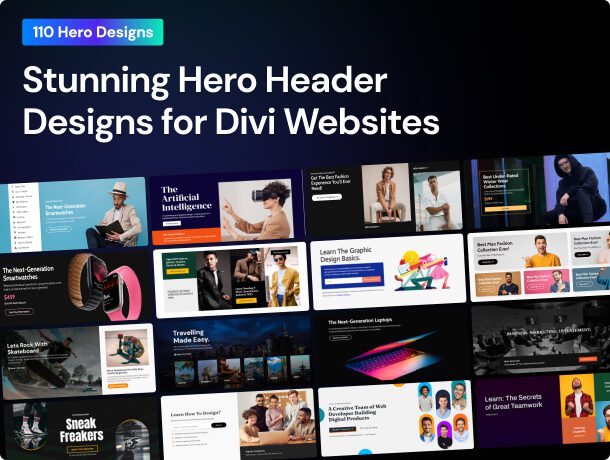 Section Pack - DiviMade